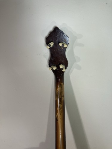 Vintage Unmarked 4 String Banjo With Rhinestone Inlay Grover Tail Piece ...