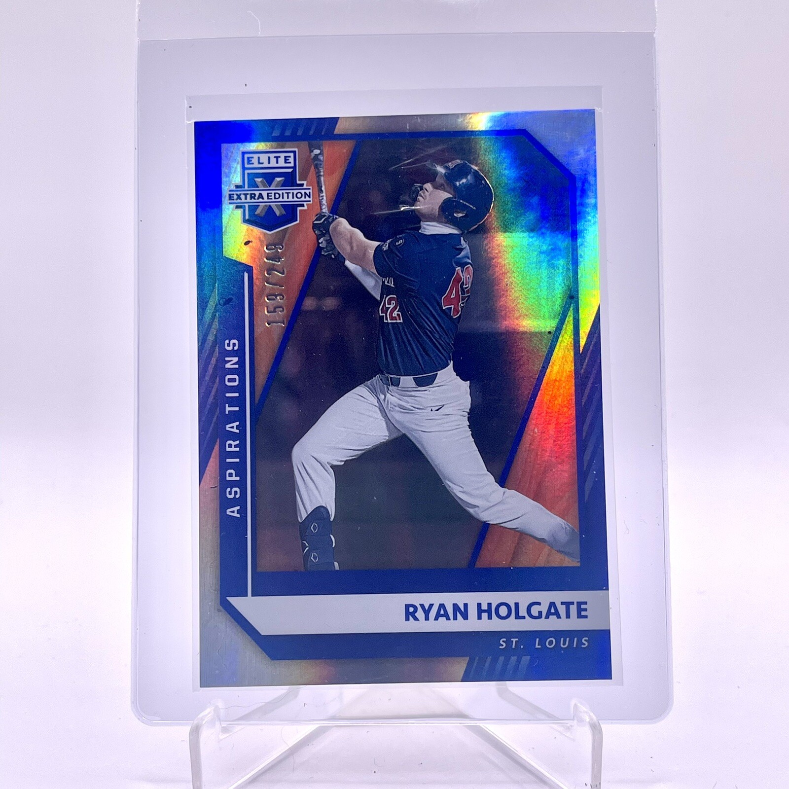 2021 Panini Elite Extra Ryan Holgate Aspirations Blue #'d /249 | eBay