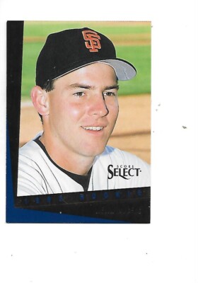 Kevin Rogers Score Select 1993 Baseball Rookie Card #64T San Francisco ...