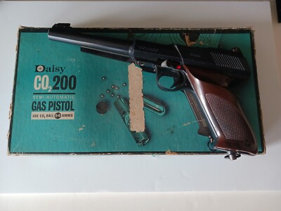 Vintage 1960s era Daisy Model 200 CO2 Semi-Automatic Gas Pistol | eBay