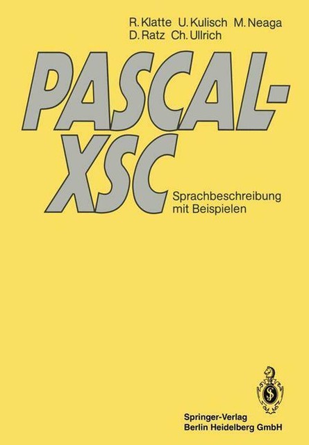 Pascal-Xsc von Rudi Klatte (1991, Taschenbuch) online kaufen | eBay