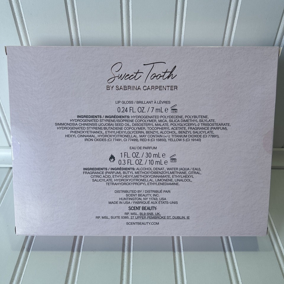 Sabrina Carpenter Sweet Tooth 3PC Gift Set NEW | eBay