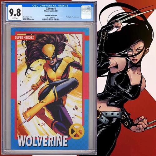 CGC 9.8 X-Men #8 Dauterman Variant Cover 2022 X-23 Wolverine trading ...