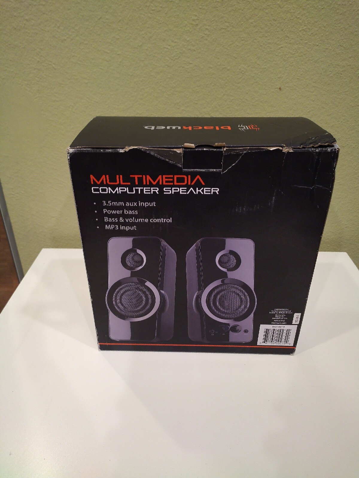 Blackweb BWA15HO110 2.0 Speaker System - Black for sale online | eBay