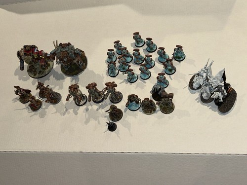 Warhammer 40k Space Marines CUSTOM Chapter Dark Angels Army 1500ish ...