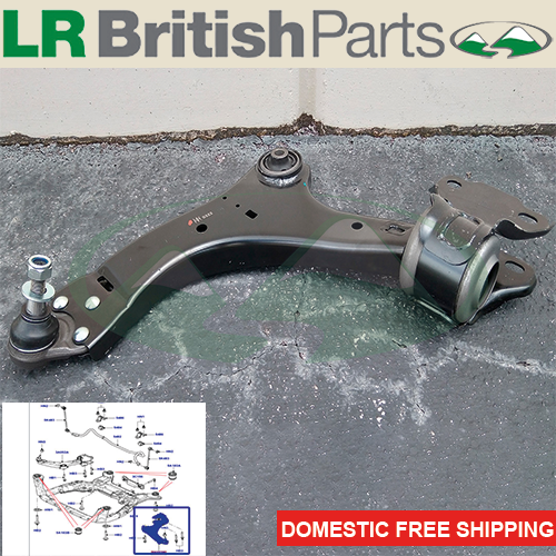 LAND ROVER CONTROL ARM FRONT LR2 LH NEW LR007206 | eBay