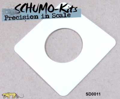 SCHUMO-Kits SD0011 Lackierschablone Laurollen für Tamiya Sheridan ...