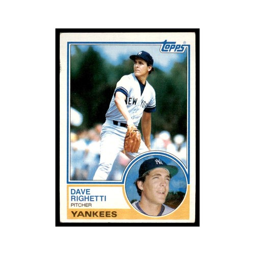 1983 Topps Dave Righetti Baseball Cards #176 | eBay