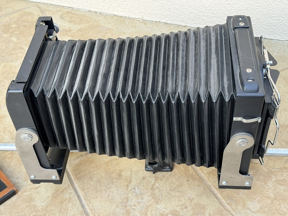 Calumet 4x5 Black Film Monorail View Large Format Camera. Tested and ...