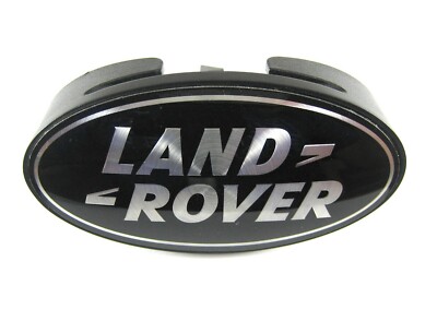 1987-2016 Land Rover Defender 90 110 Front Grille Emblem Black Oval ...
