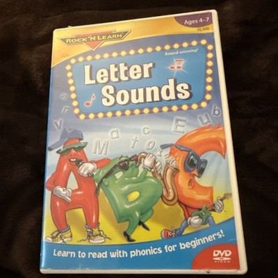 Rock N Learn: Letter Sounds (DVD) Learn To Read With Phonics For ...