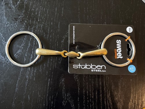 Stubben Loose Ring Snaffle Copper bit horse 5 1/4” | eBay
