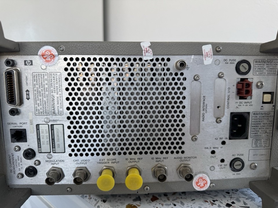 Hewlett Packard HP 8920A RF Communications Test Set 0.4-1000MHZ | eBay