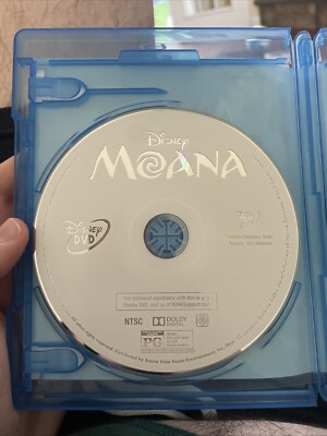 Moana (DVD disc only, 2016) disney DISC ONLY!! NO TRACKING ...