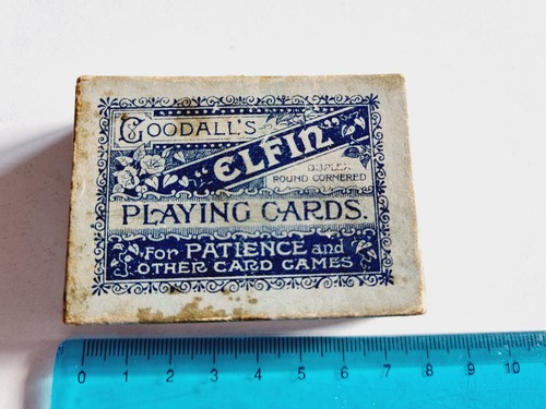Cards from Game GOODALL'S Elfin Patience 1924 Vintage Original Playing ...