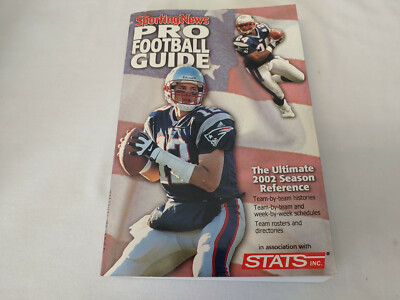 The Sporting News Pro Football Guide 2002 Ty Law, Tom Brady | eBay