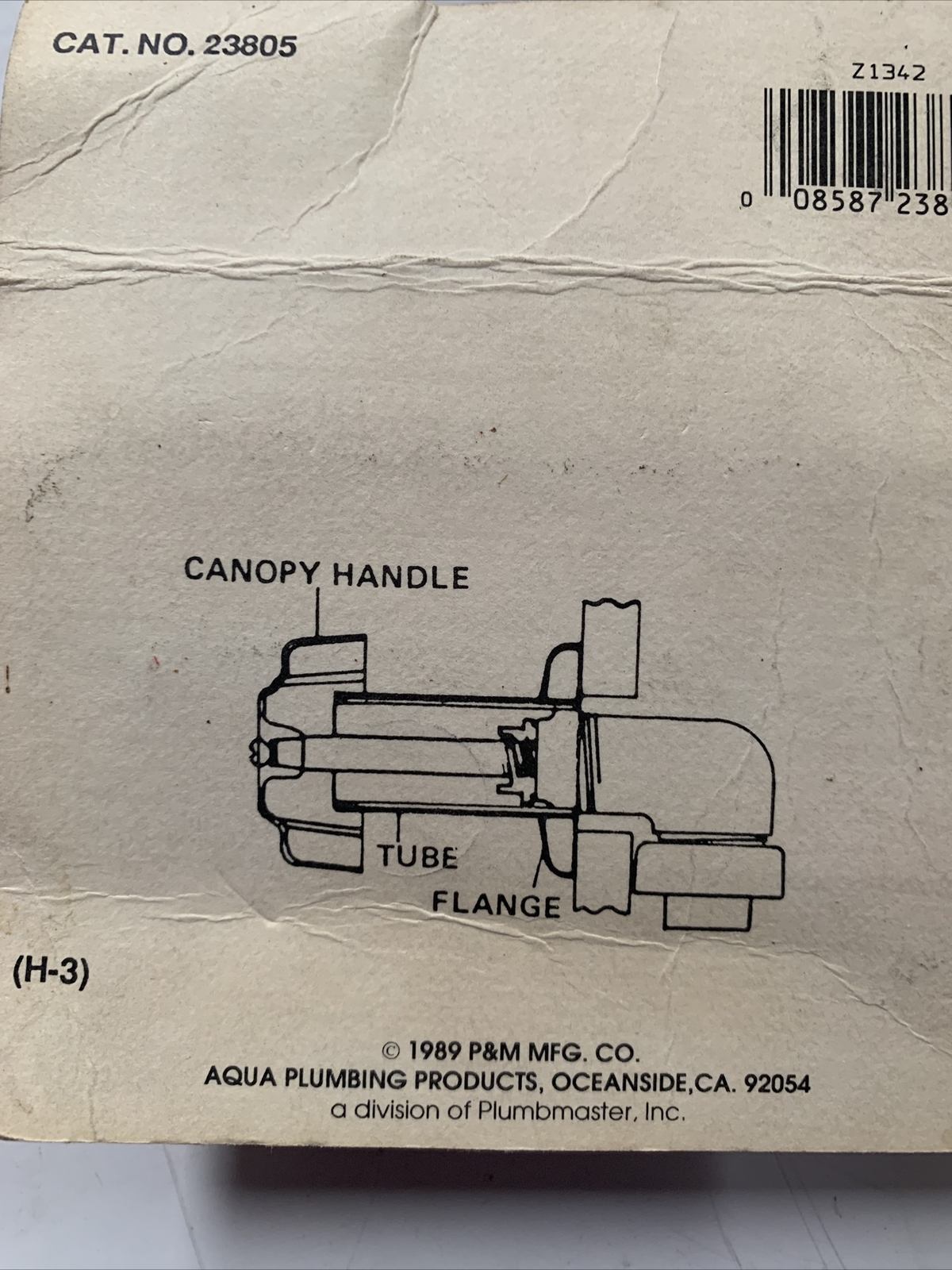 Danco Chrome Escutcheon Flange Tube for Sayco Tub Shower 23805 for sale ...