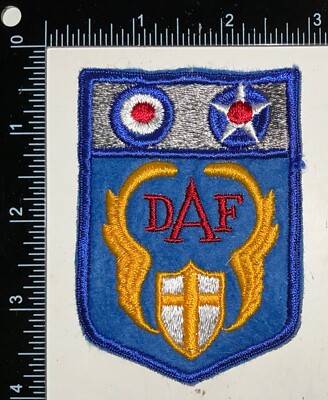 REPRODUCTION WWII US Army Desert DAF Air Force AAF Patch | eBay