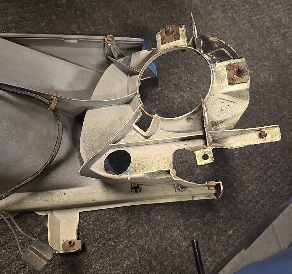 OEM Ford 1969 Mustang Headlight Bucket Assembly Fender Extension L LH ...