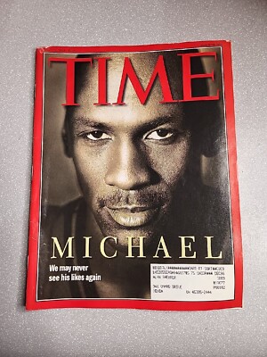 Michael Jordan Time Magazine June 22 1998 Basketball NBA Chicago Bulls ...