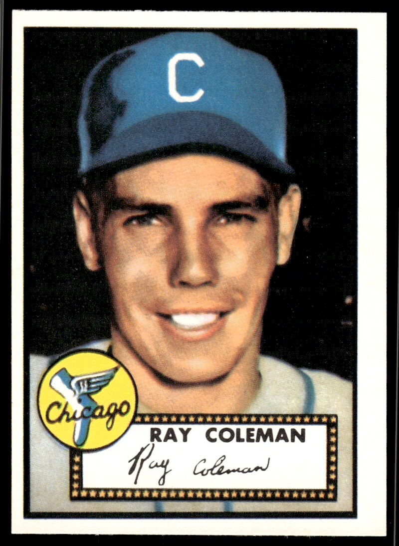 1983 Topps 1952 Reprint Series Ray Coleman Chicago White Sox #211 | eBay