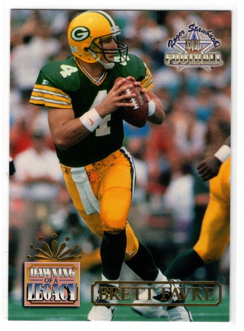 BRETT FAVRE PACKERS 1994 ROGER STAUBACH'S DAWNING OF A LEGACY #83 | eBay