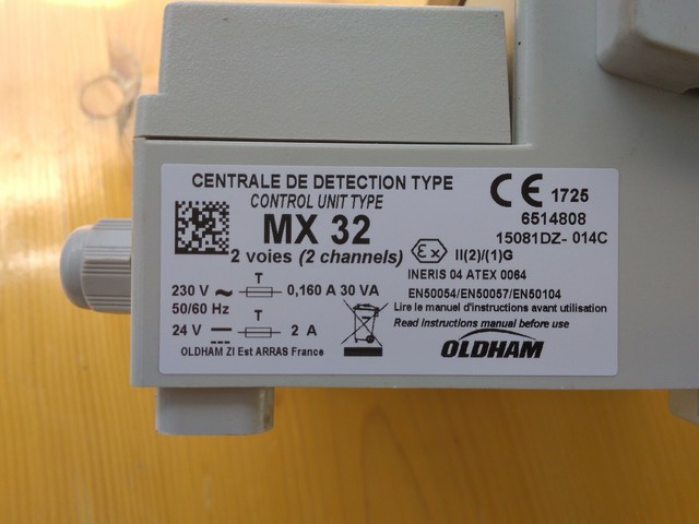 Oldham MX32 Control Unit Type 2 Channel Controller for sale online | eBay