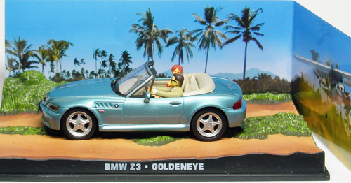 BMW Z3 007 James Bond Goldeneye + Magazine 1:43 Scale Diecast Metal | eBay