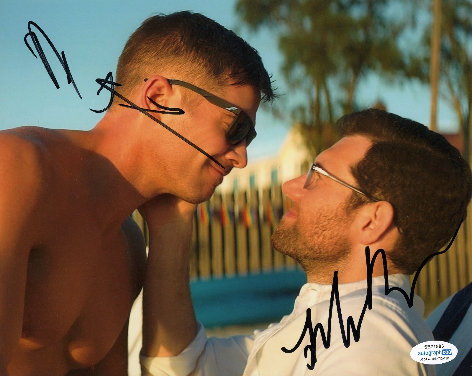 Luke Macfarlane Billy Eichner Bros Autographed Signed 8x10 Photo ACOA ...