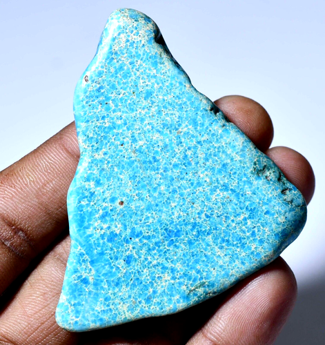 Natural Blue Ridge Turquoise 120.5 Ct Polished Slab Untreated Certified ...