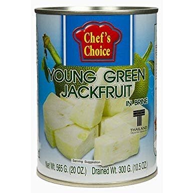 12 Cans Chef's Choice Young Green Jackfruit in Brine - 565g Tin UK ...