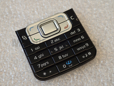 Original Nokia 6120 classic Tastatur | Keypad | Keymat Schwarz Black ...