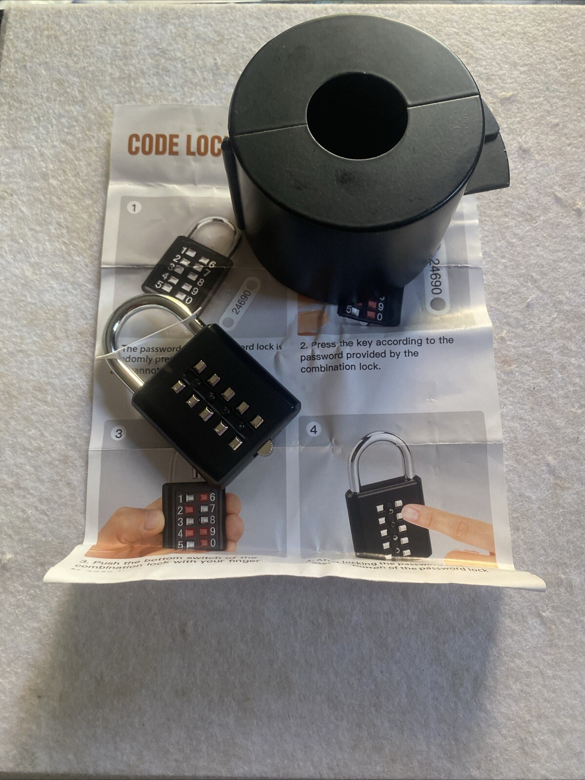 Outdoor Faucet Lock Cylinder Tank Lockout Garden Tap Valve Padlock ...