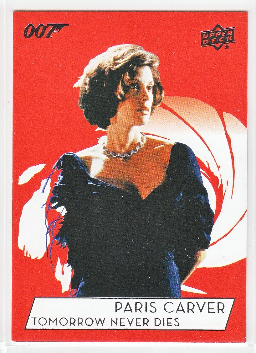 2019 Upper Deck James Bond SSP Teri Hatcher as Paris Carver #199 | eBay