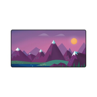 Mountain Landscape Desk Mat | eBay