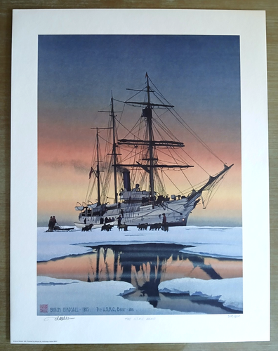 Byron Birdsall The U.S.R.C. Bear Signed Print 304/500 - 1995 BIG 19x25 ...
