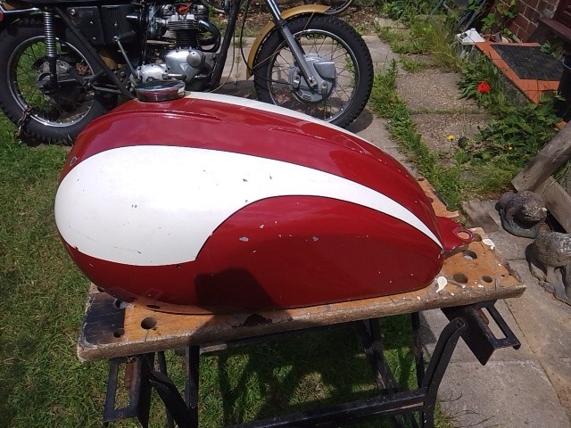 Triumph T150v Trident Export Fuel Tank Factory Paint Good Inside, nice ...