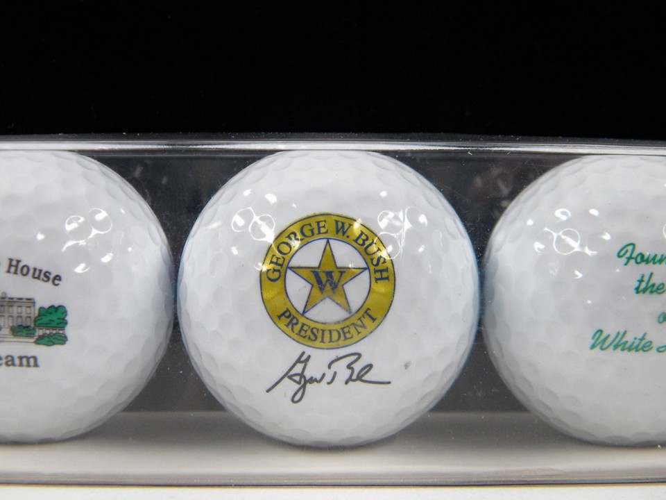 George W. Bush (43) commemorative golf balls | eBay