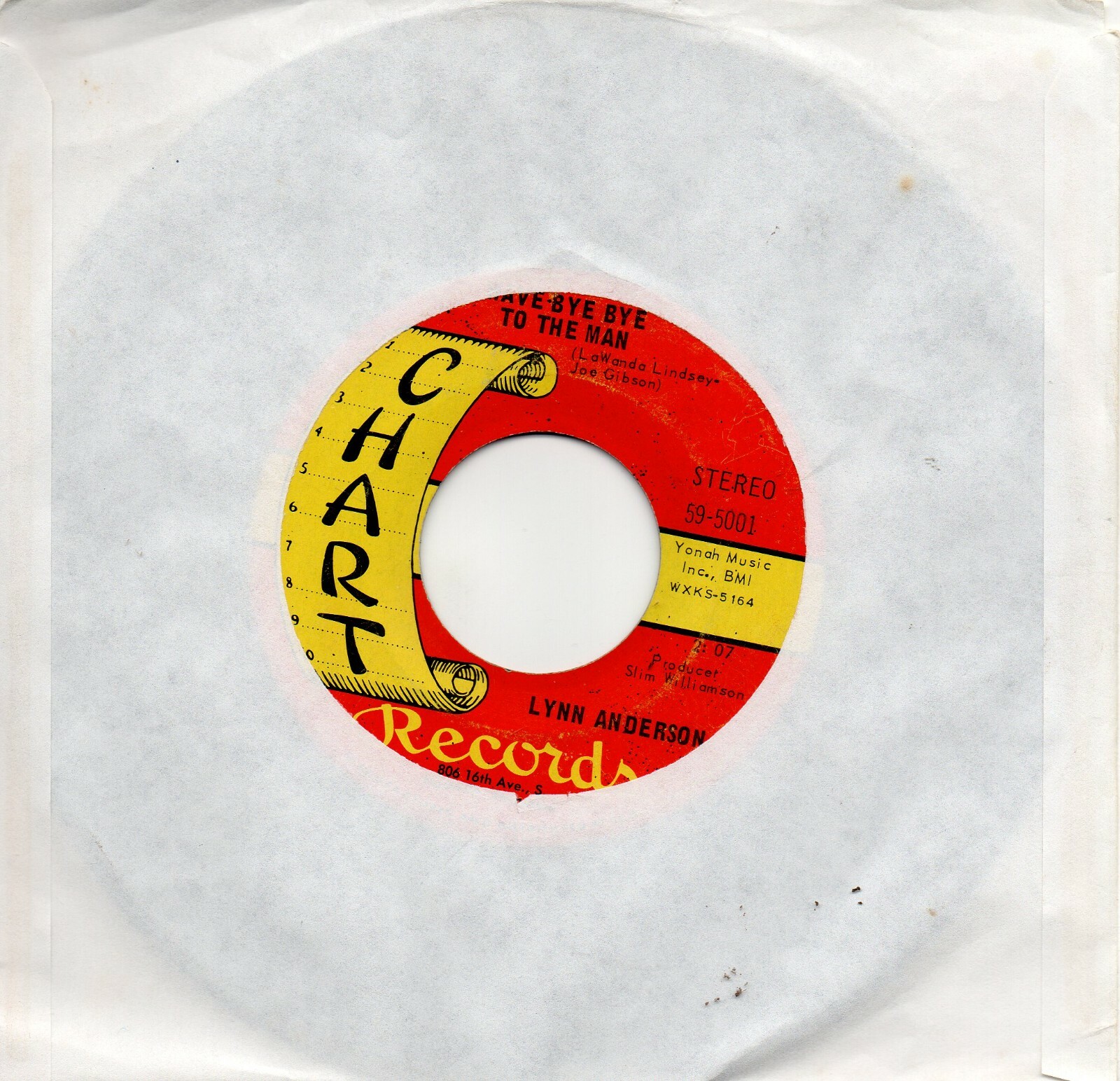 LYNN ANDERSON - WAVE BYE BYE TO THE MAN / OUR HOUSE IS NOT A HOME | eBay