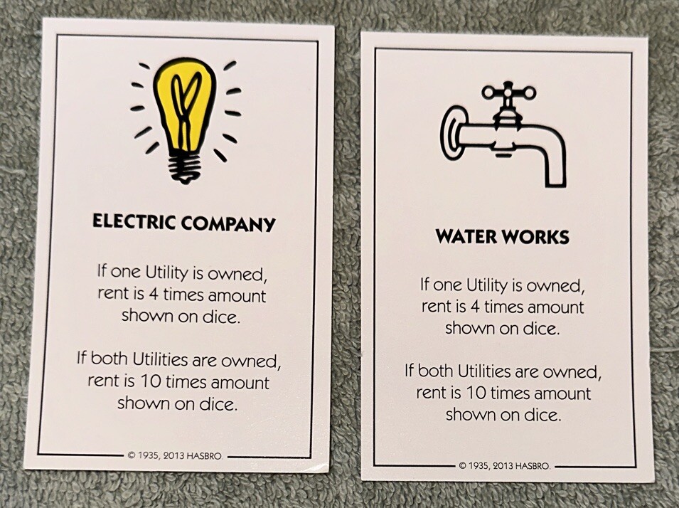 Monopoly Utilities Logo