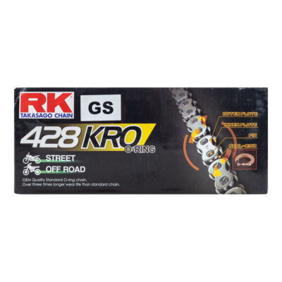 RK Chain for Aprilia RS4 125 2012 428 KRO 136L Gold | eBay