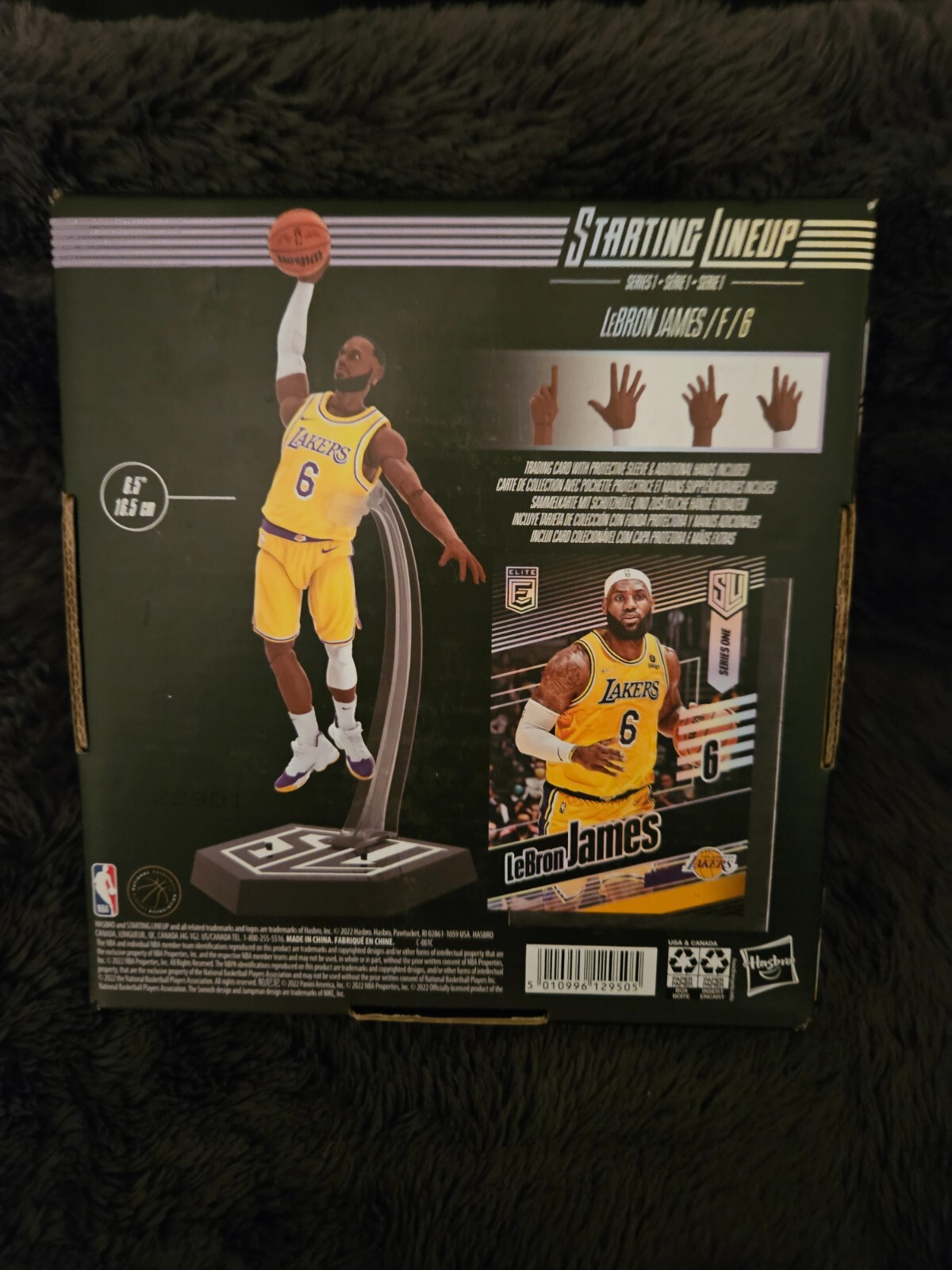 Hasbro Starting Lineup Series 1 - LeBron James Action Figure for sale ...