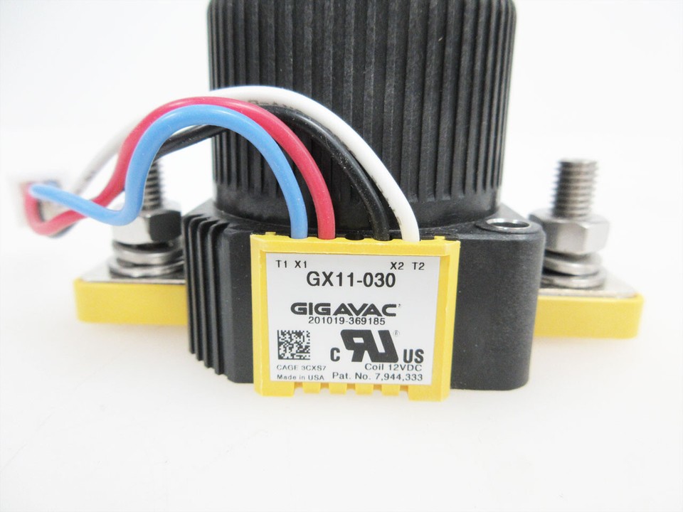 GIGAVAC GX11-030 150 A RELAY COIL 12 VDC DC CONTACTOR GX11-BAB GX11BAB ...