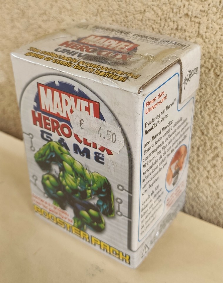 Marvel Hero Game Clix Booster Pack New Sealed Save The Universe | eBay