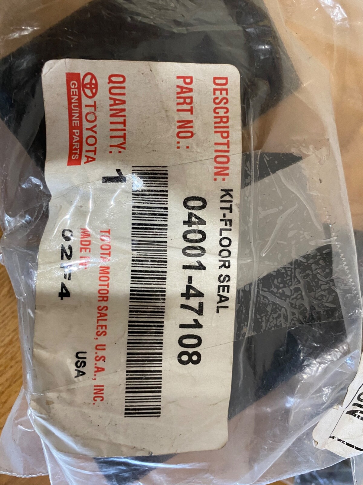 Genuine Toyota Special Service Part 04001-47108 for sale online | eBay