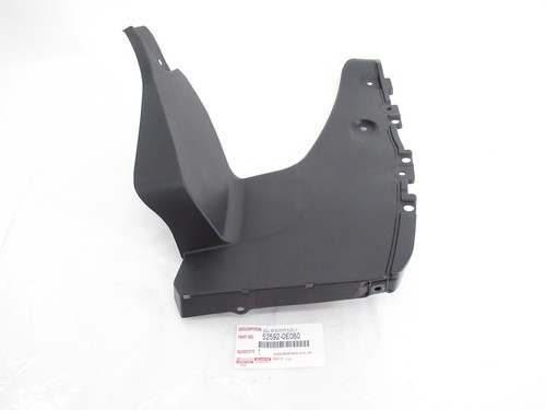 Genuine OEM Toyota 52592-0E060 Driver Rear Bumper Side Shield 2014-19 ...