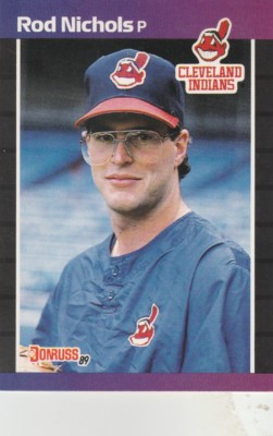 FREE SHIPPING-MINT-1989 Donruss #649 Rod Nichols Cleveland Indians ...