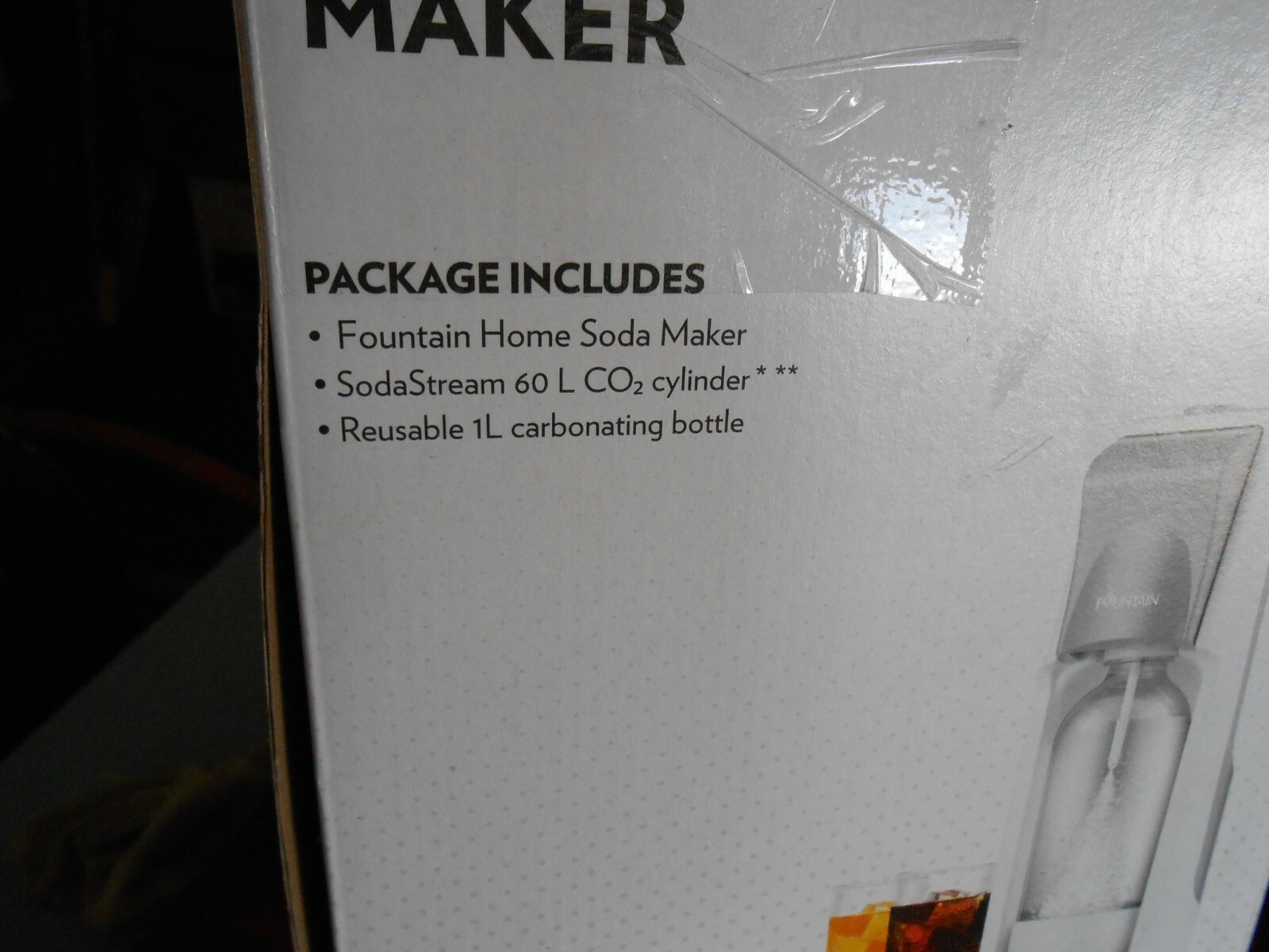 SodaStream Fountain Home Soda Maker Kit NEW Open Box | eBay