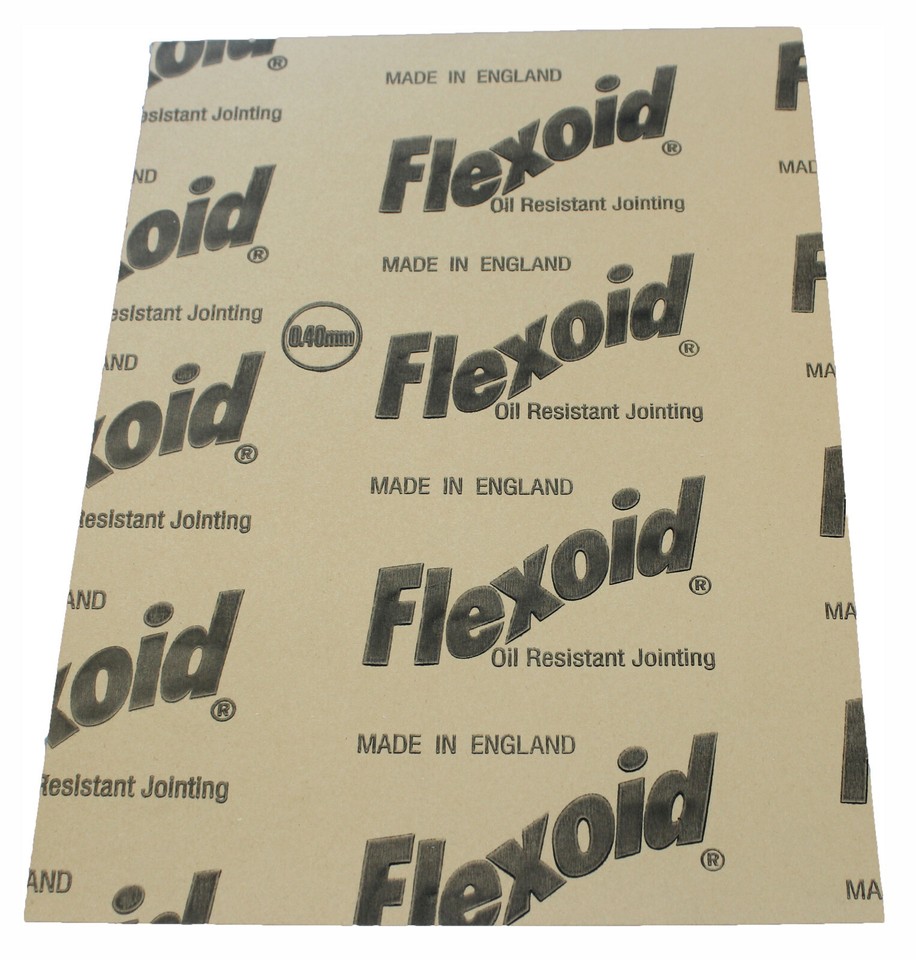 GASKET PAPER MATERIAL - OIL & WATER RESISTANT, FLEXOID BRAND - 5 X A4 ...