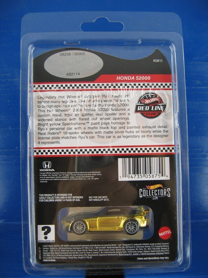 HOT WHEELS RLC RED LINE CLUB CARS YOUR CHOICE VARIATION LISTING | eBay